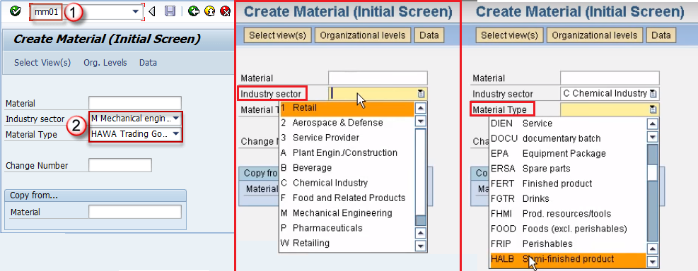 Material Master with Configuration