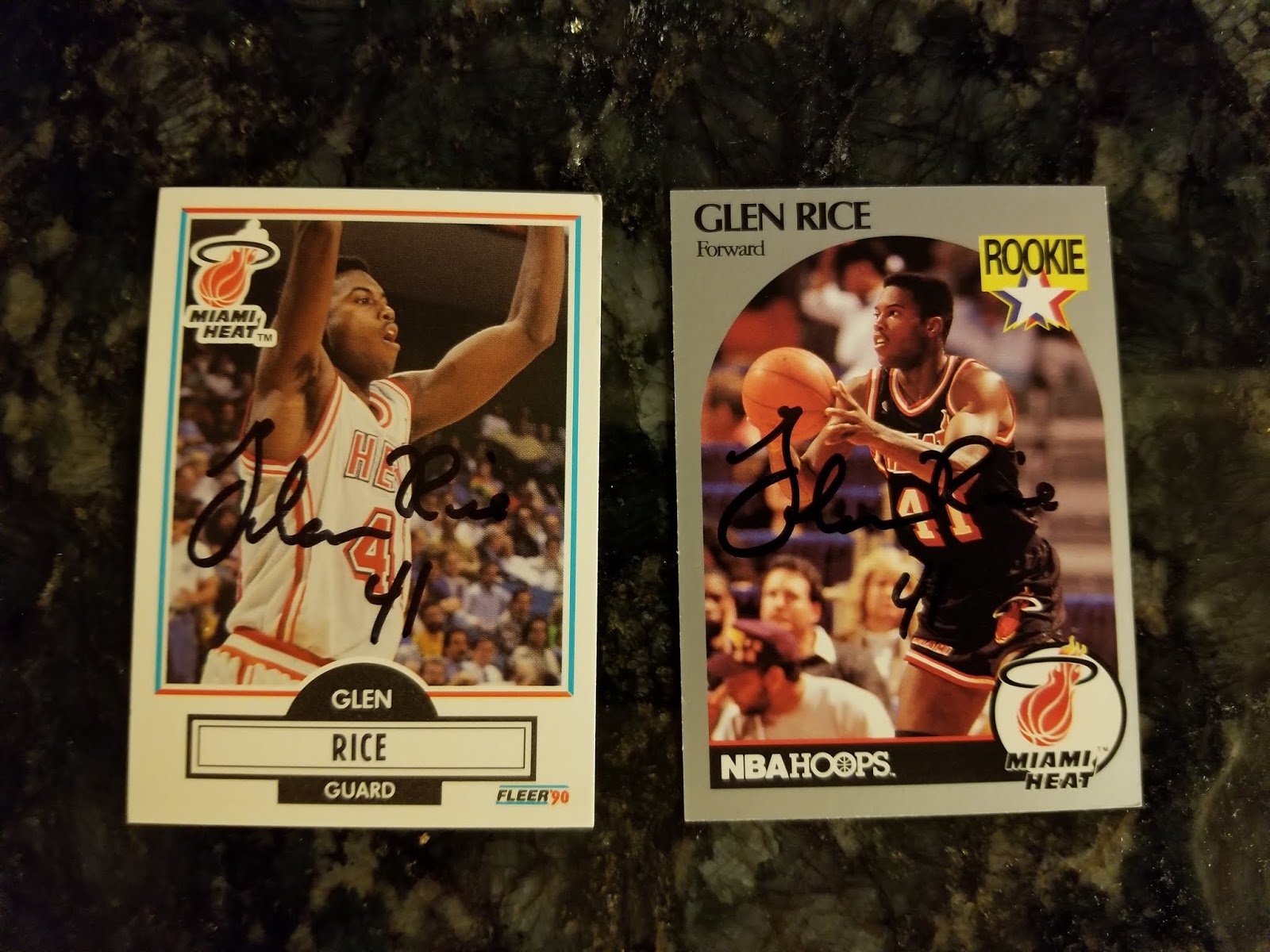 Autograph Through The Mail Athletes: Glen Rice
