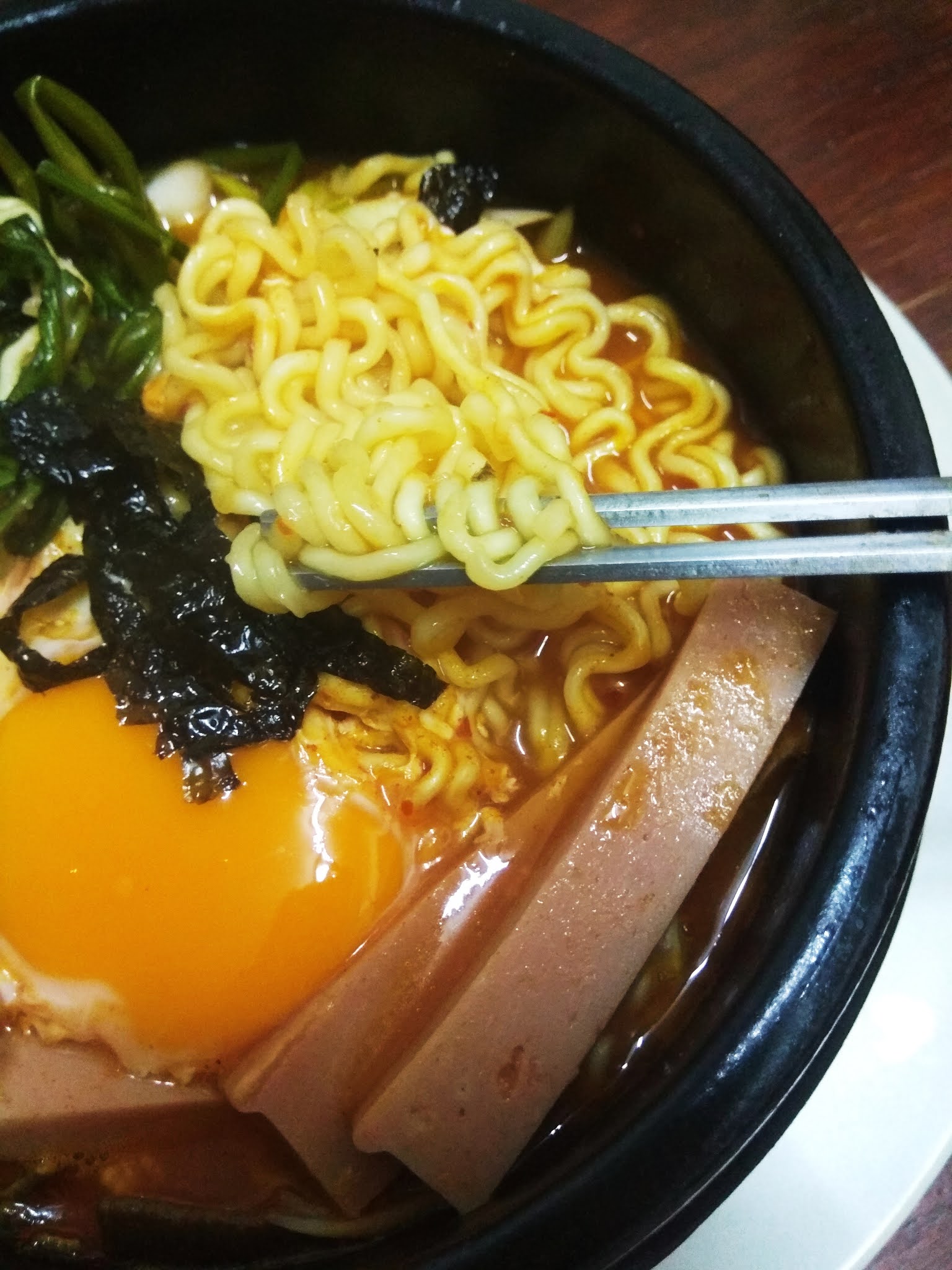 Elinluv's Tidbits Corner: Homecooked Kimchi Ottogi Ramen Sari Noodle Soup