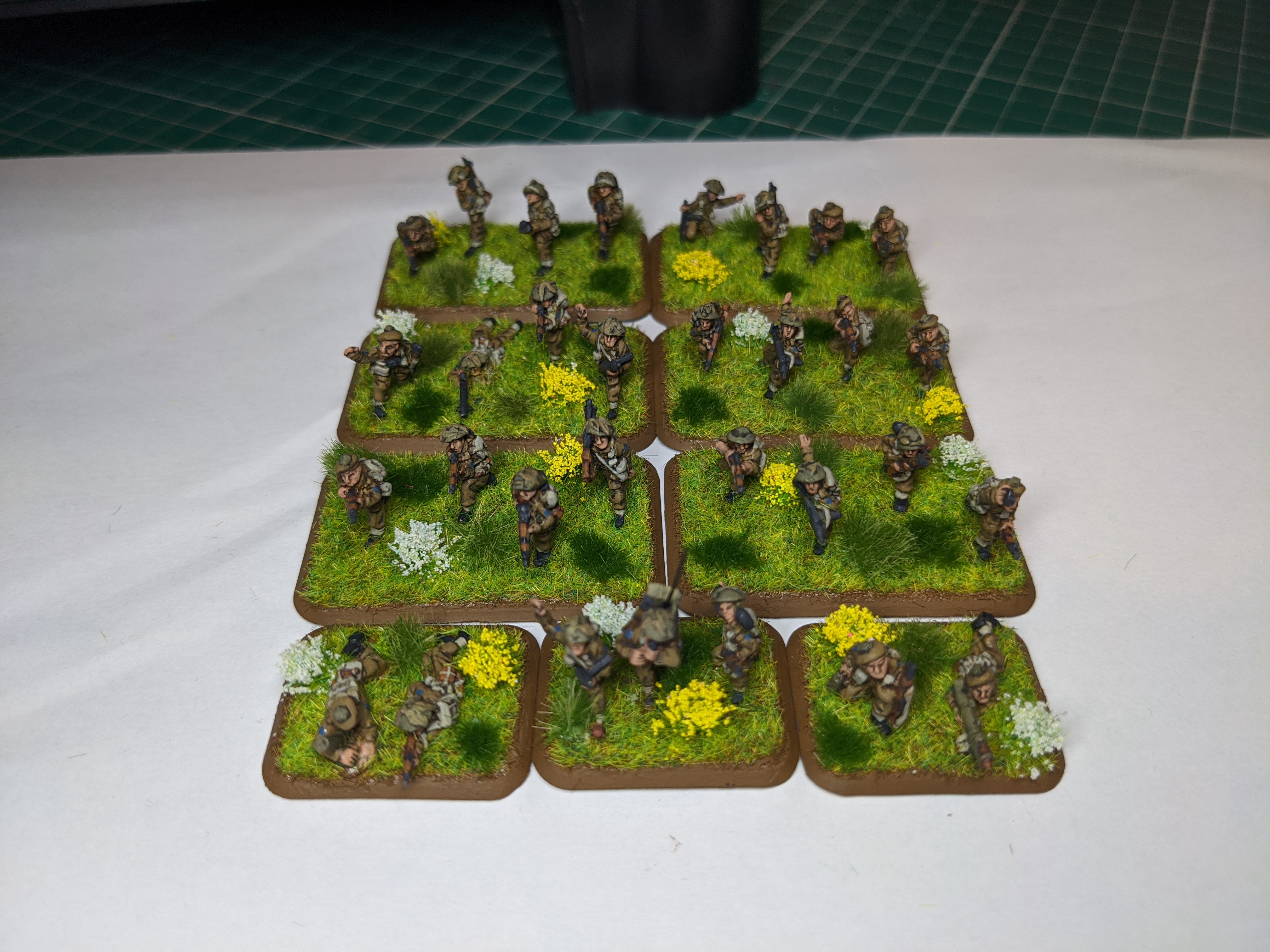 Mad Tin Hatter!: Finished: 15mm British infantry platoon and dismounted ...