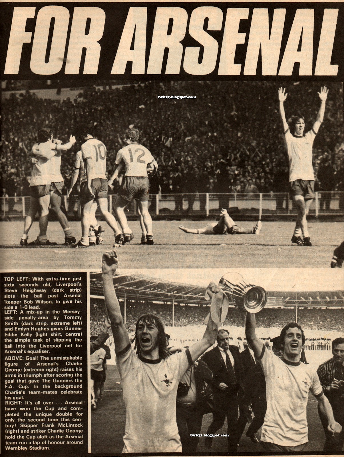 TWB22: FA Cup 1970 1971 Arsenal Liverpool