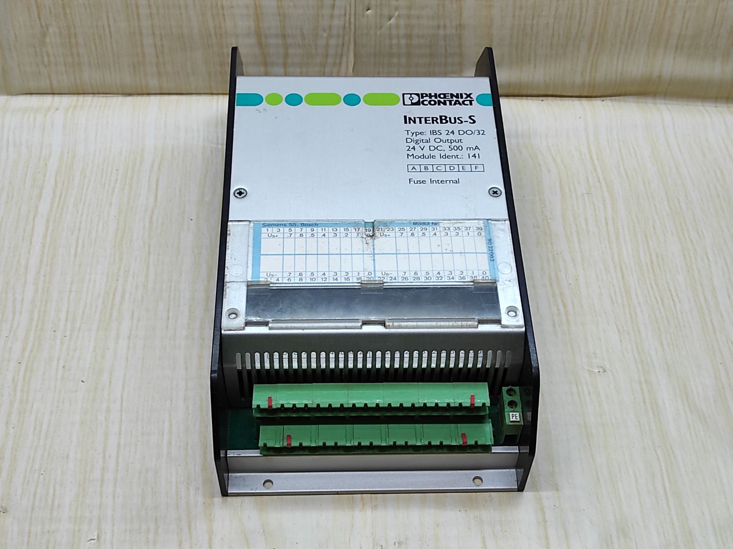 PHOENIX CONTACT INTERBUS-S IBS 24 DO/32 DIGTAL OUTPUT MODULE 24V DC 2784052