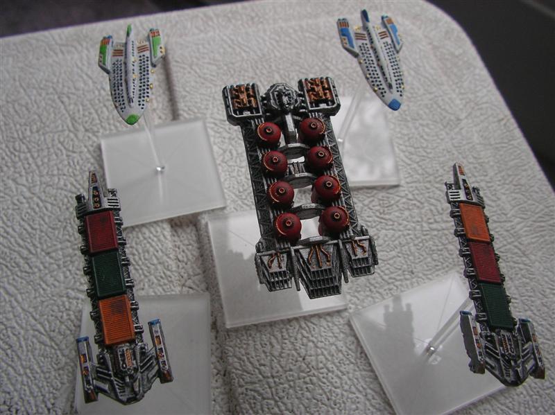 Table Top Trooper: Civilian Firestorm Armada Ships