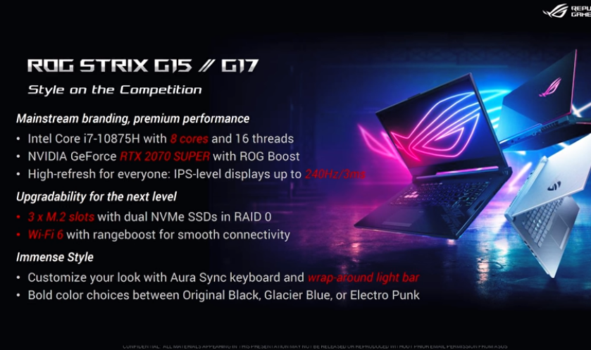 All New Asus Rog Laptop Models in 2020 - GetoTheOffer