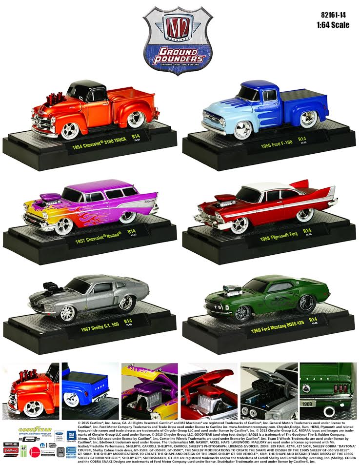 Diecast cars 1/64, Modellautos 1:64, Modellbilar 1:64: M2 Machines News