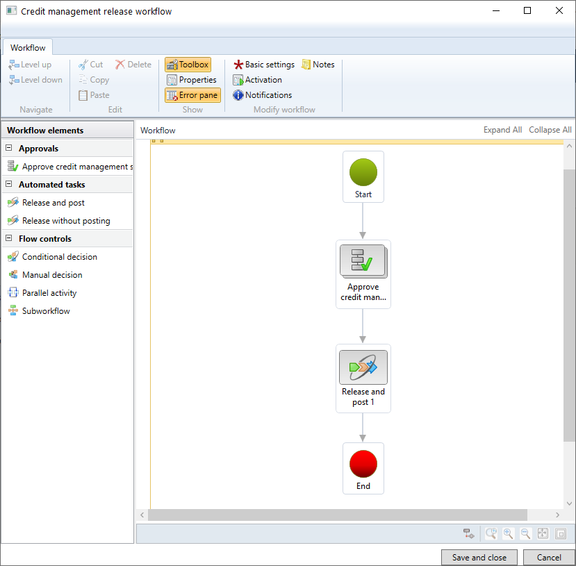 D365FandO(m): Credit Management - Workflows