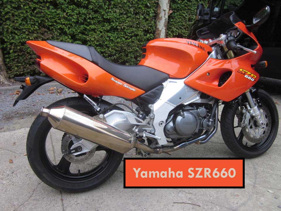 1996 Yamaha SZR660 Good Condition - Yamaha Old Bikes List