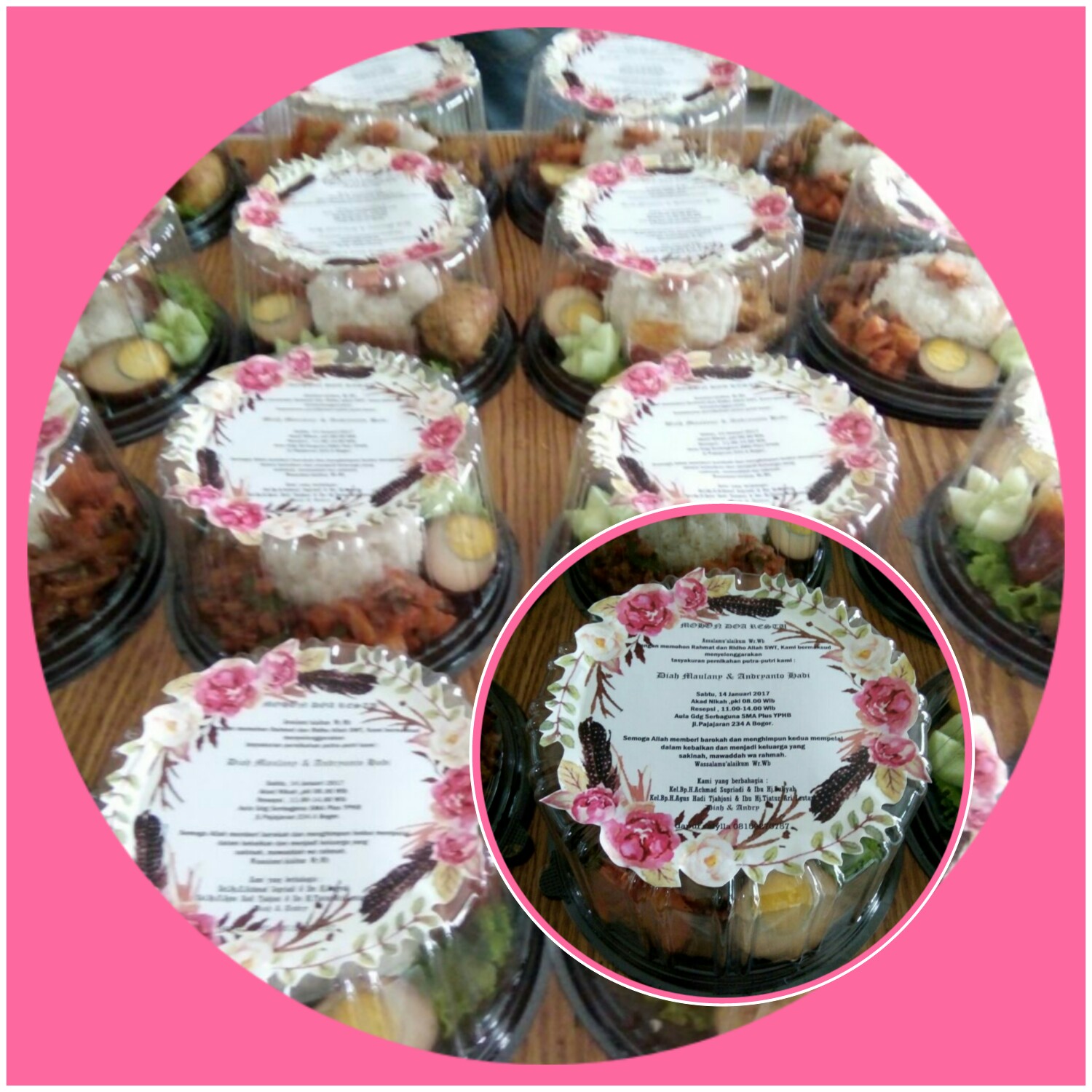 Nasi Tumpeng Enak & Murah Bogor: Pemesanan tumpeng mini di Bogor