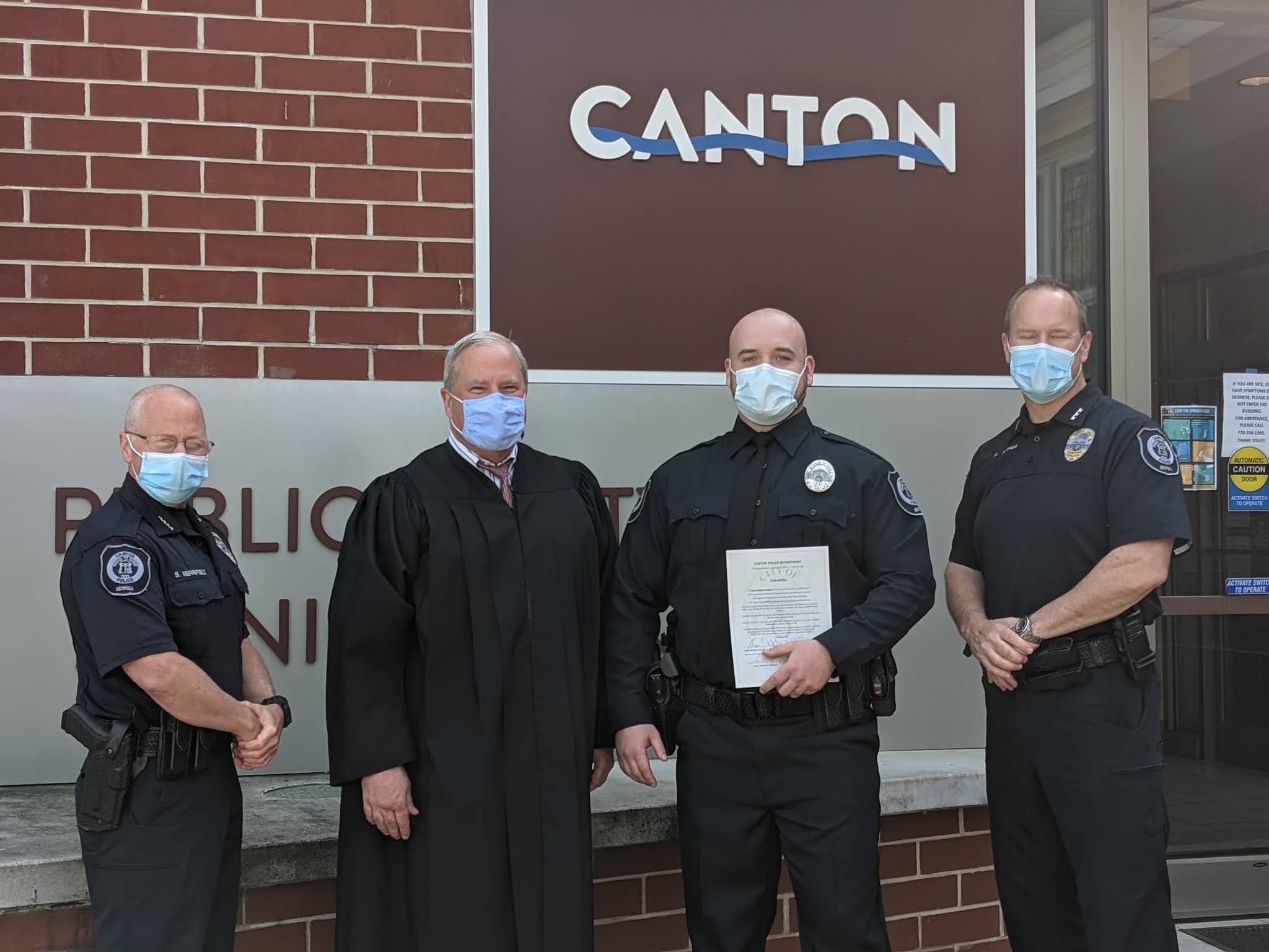 Canton Police Newsroom: Canton Police Welcomes New Officer