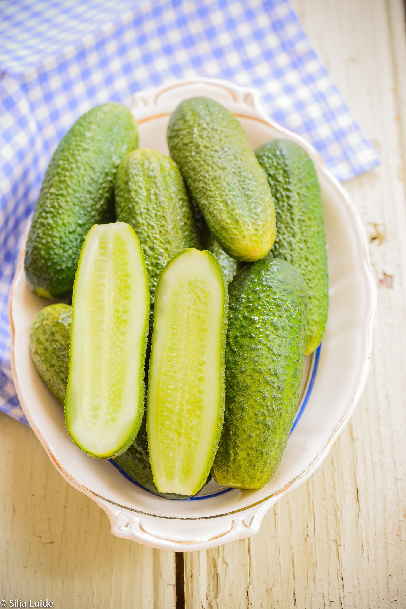 Silja, Food & Paris: Värsked hapukurgid ehk soolakurgid ning üks lihtne ...