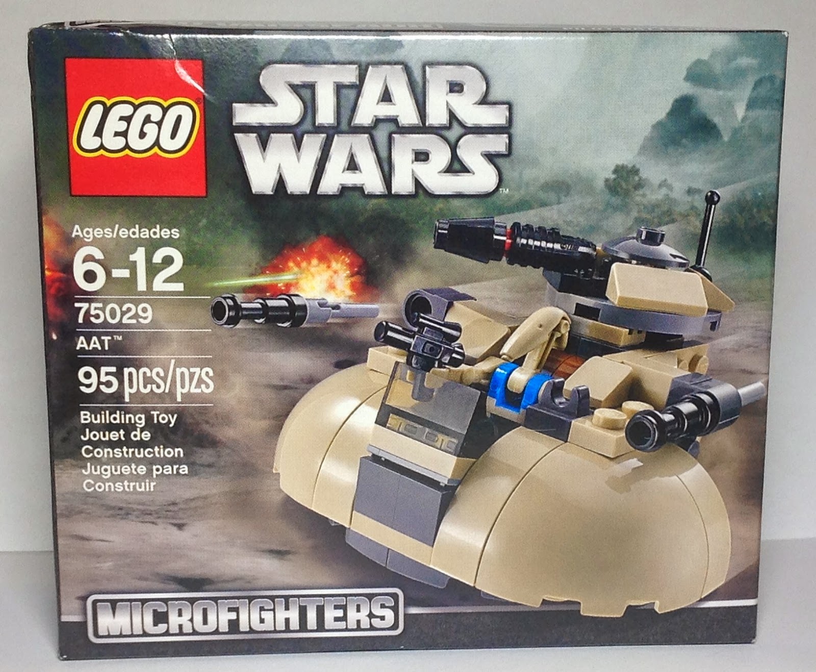 Dark Cloud Blogs: LEGO Star Wars Microfighters AAT Review for MF0