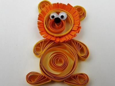 easy paper quilling animal ~ Creative Art and Craft Ideas