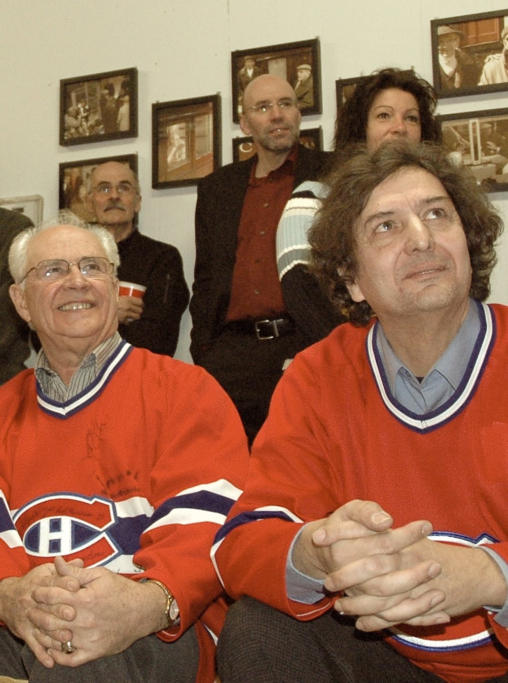 Les Canadiens passent par Sutton... en train!