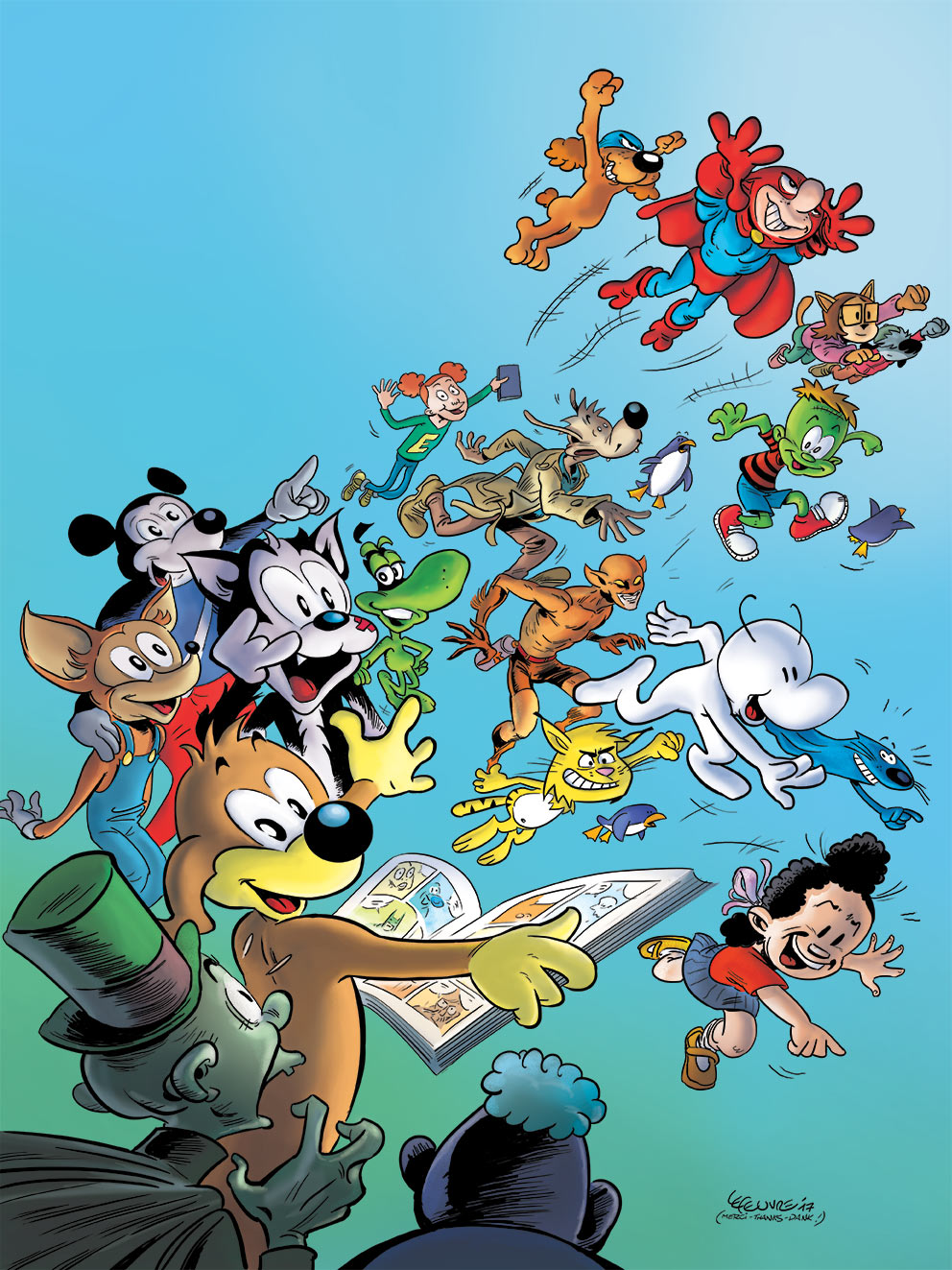 . .bande dessinée / comics / illustrations / commandes: PIF dans ta FACE