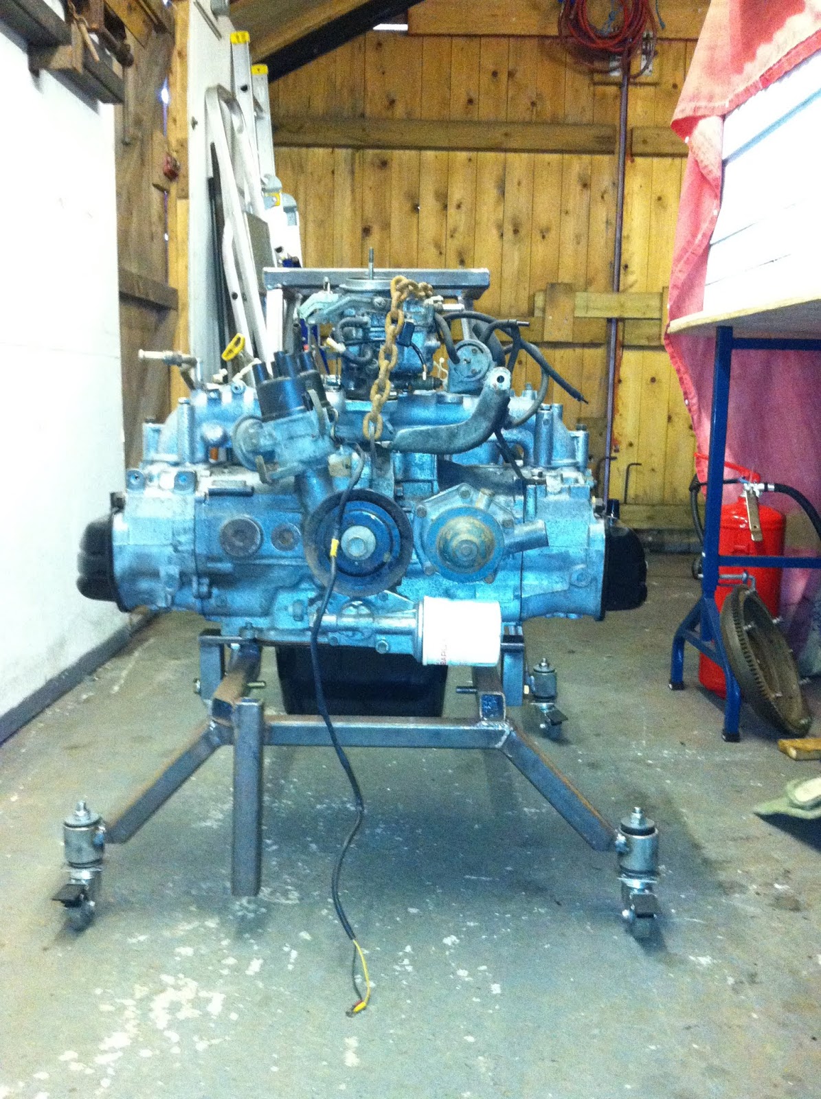 UH18 hoverwing build diary: Subaru EA81 flat four 1800cc