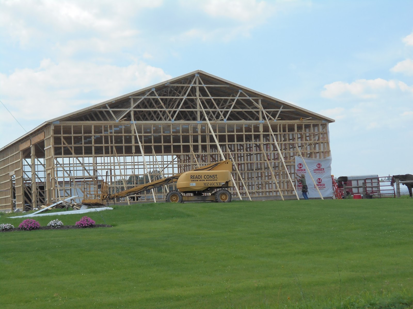 New York State of Mind: AMISH AND OLD ORDER MENNONITE BARN RAISING