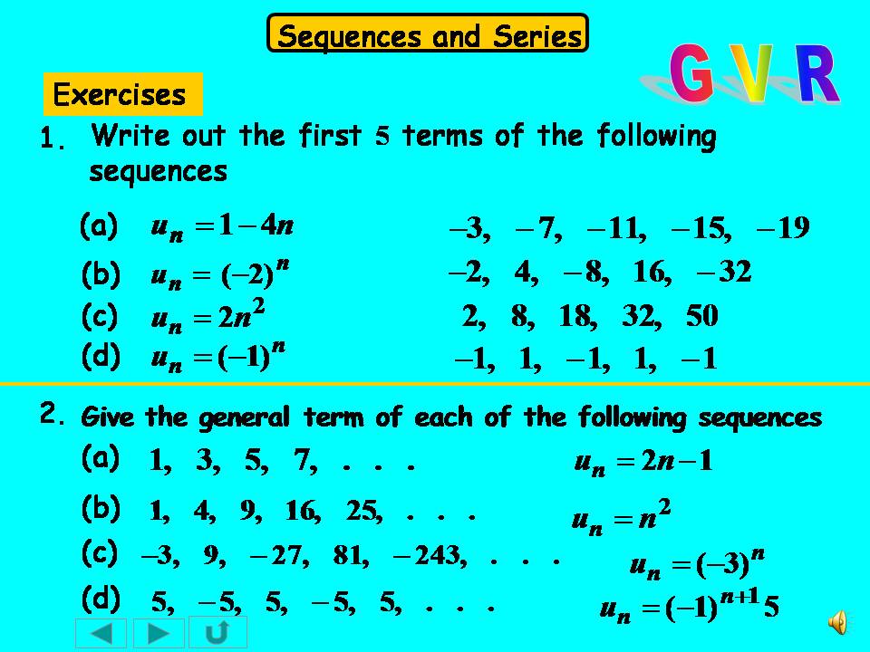 engg.mathsworld: Basic diagrammatic explanation of Sequences and Series