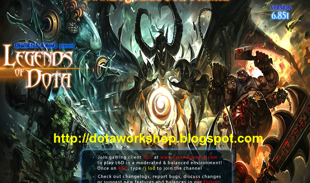 Dota Workshop Tools: Dota 6.85i lod Map Download