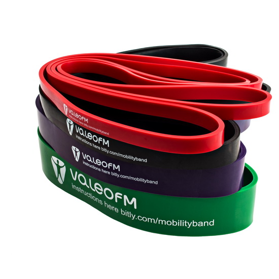 Mobility Resistance Bands | Live & Move Better with ValeoFM