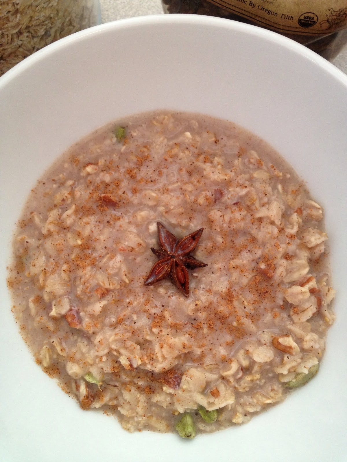 Fly-Tying Mountain Girl: What's for Breakfast? Spiced Oatmeal!!