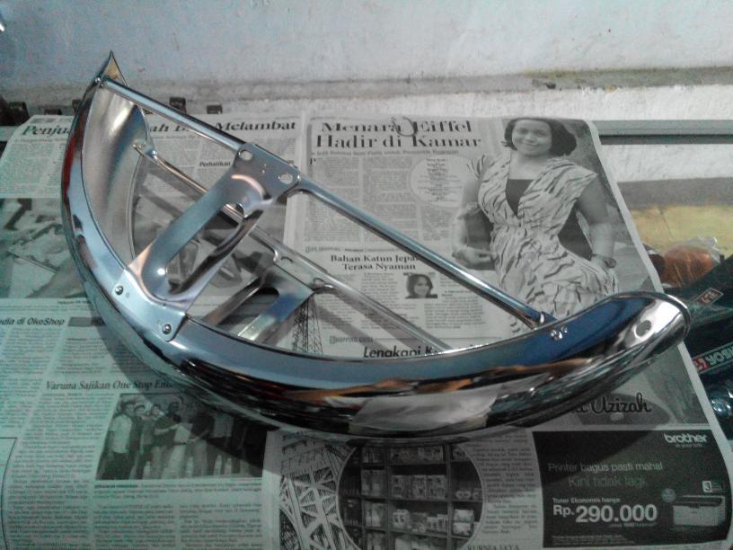 Spakbor Depan CB100 - accesories motor custom