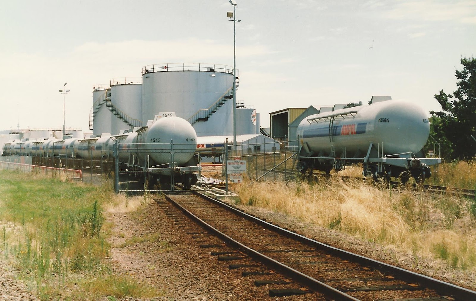 Building Wagga: Oil Depots