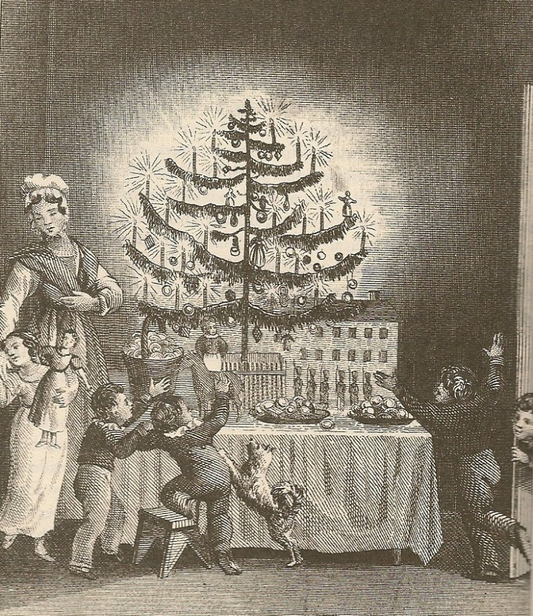 The History of Christmas Trees – How Did the Tree Come to America ...