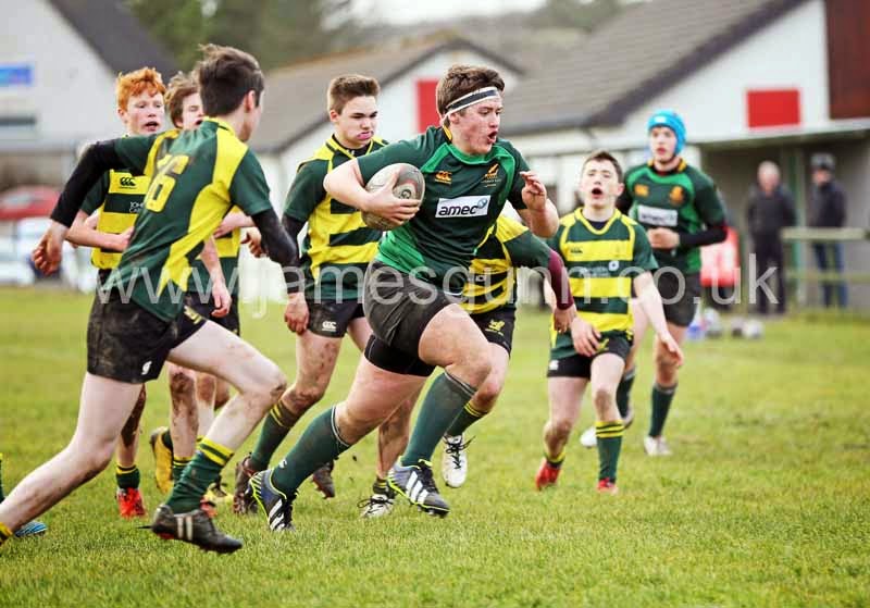 James Gunn Photography: Caithness RFC U15s vs Huntly (50-10)