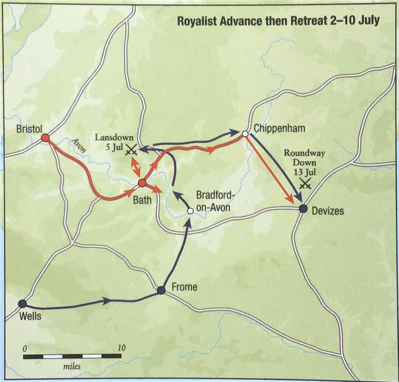 JJ's Wargames: The Battle of Roundway Down and Siege of Devizes ...