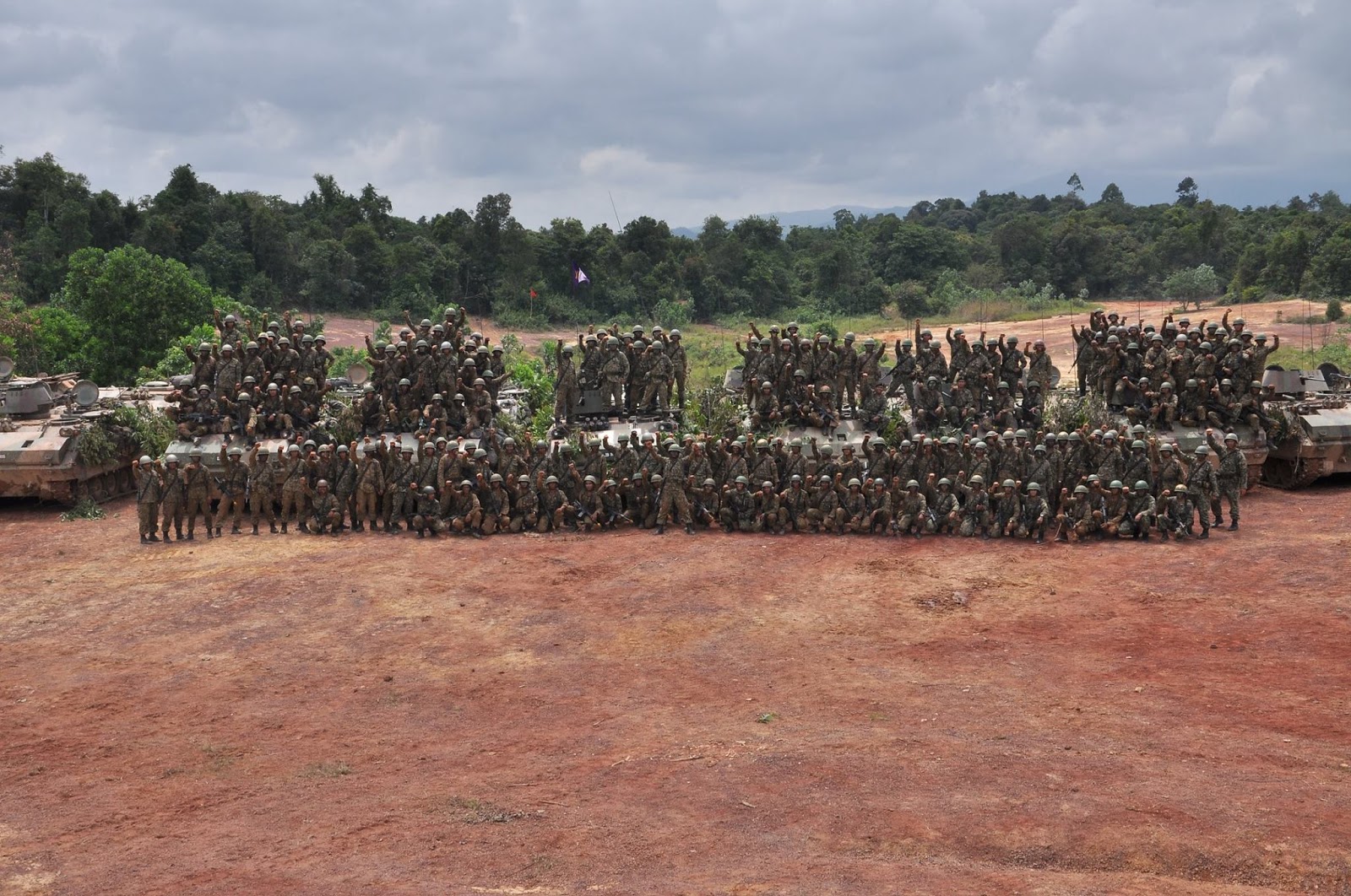 Malaysian Support The Troops: 14 RAMD (Mekanise) is Now OPERATIONAL