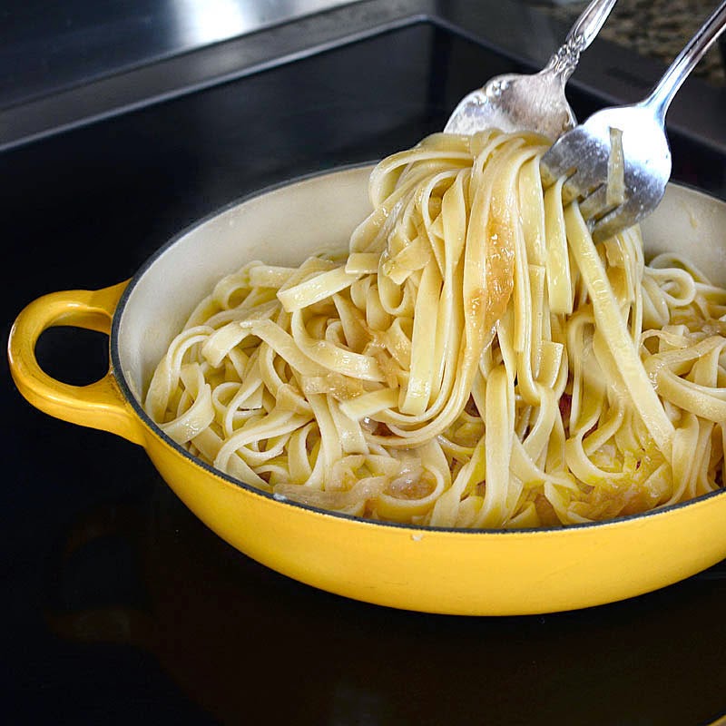 Savoring Time in the Kitchen: Caramelized Onion Pasta with Madeira
