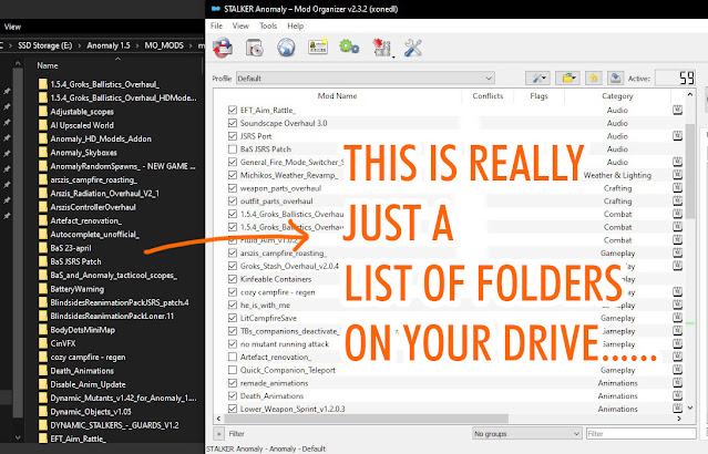 Mod Organizer 2 : Stalker Anomaly Addons Installation ~ Lazy Stalker