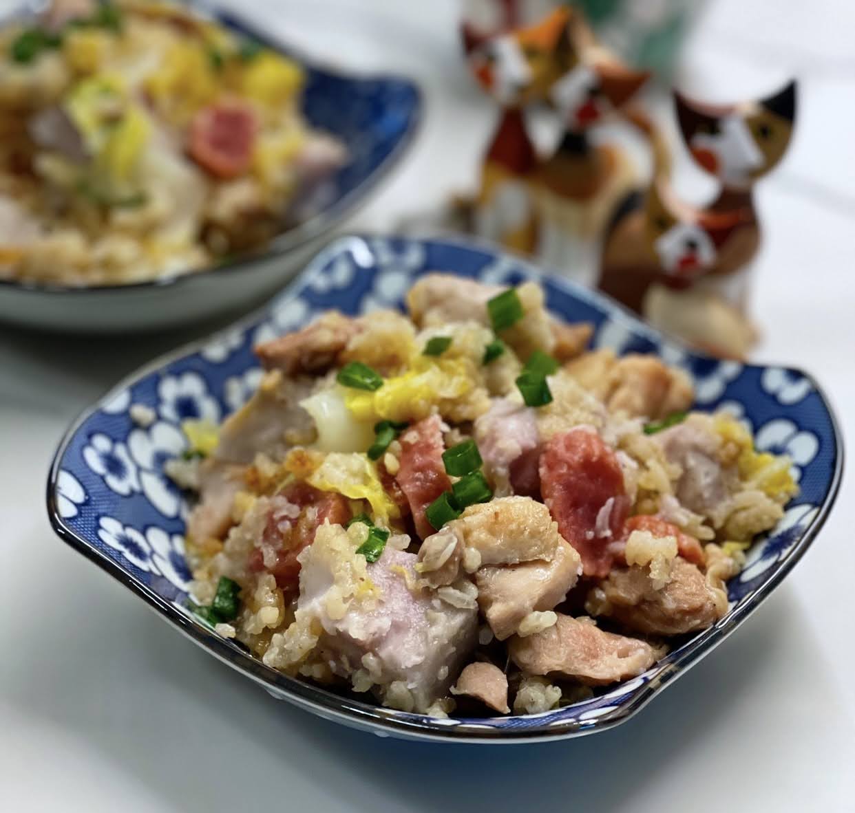 The Silver Chef: Sausage Yam Rice Cooker Recipe