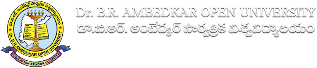 Bonala Kondal: Dr BRAOU Degree I year Admission Notification 2015 - 16