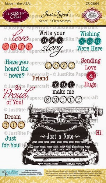 Embellished Dreams: Just Typed and Typewriter Sentiments - JustRite ...
