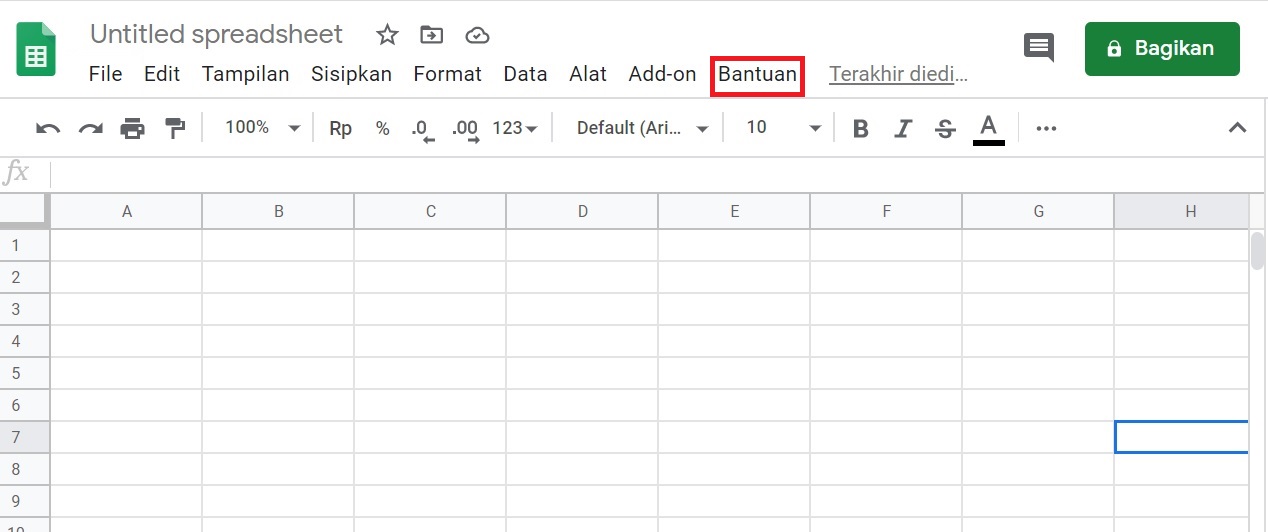 Cara Mudah Membuat Google Spreadsheet Untuk Pemula