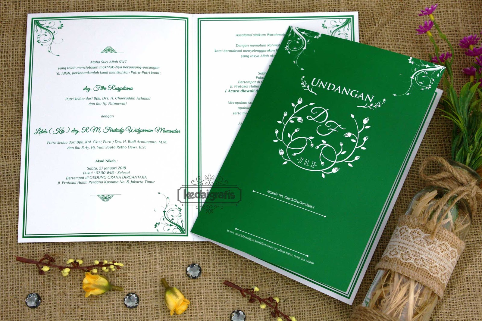 Kartu Undangan Reuni