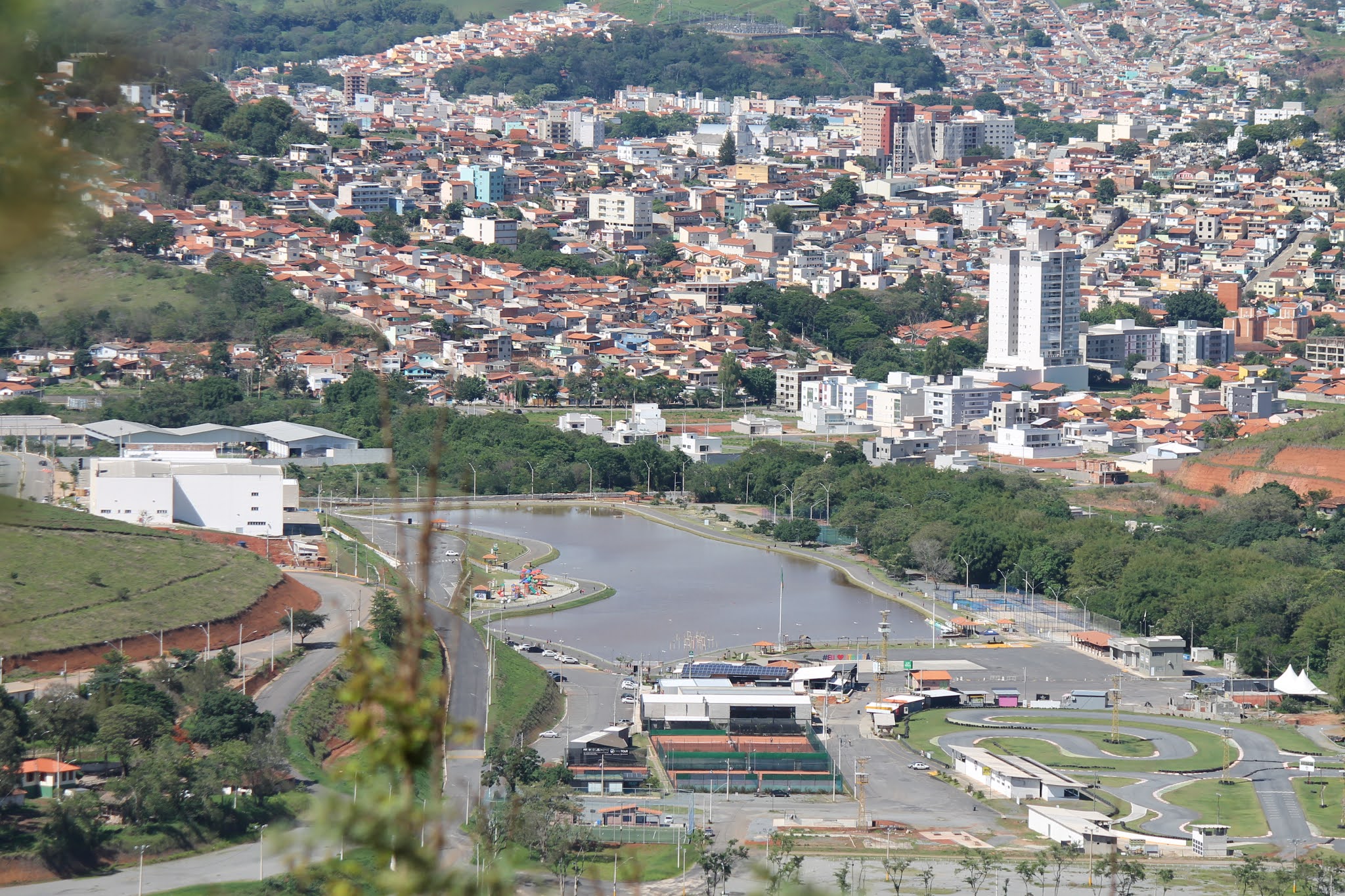 Prof. Vinícius Montgomery: Itajubá vista do alto