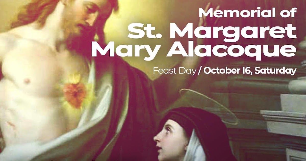 NATIONAL SHRINE OF THE SACRED HEART: FEAST OF ST. MARGARET MARY ALACOQUE