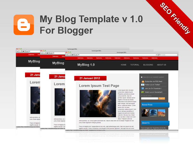 MyBlog Template