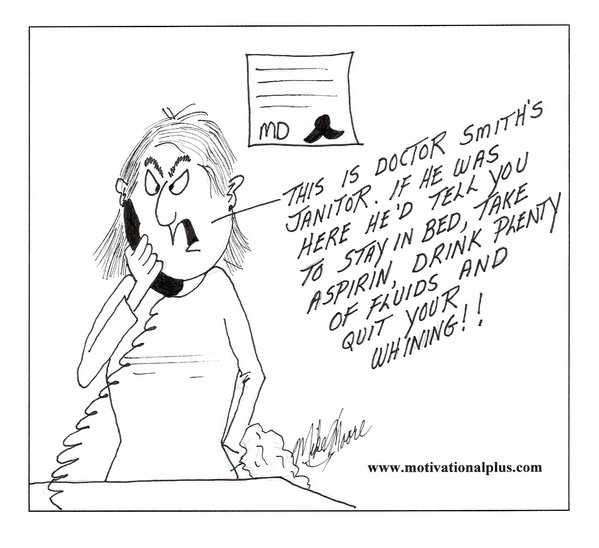 Mike Moore's Laughter Lounge : Health Care Cartoons