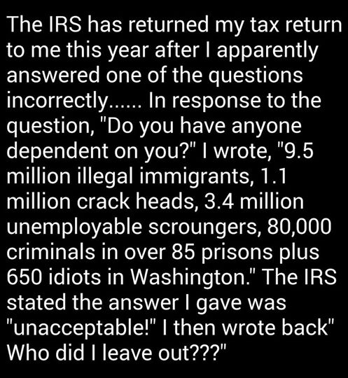 Irs Jokes Quotes