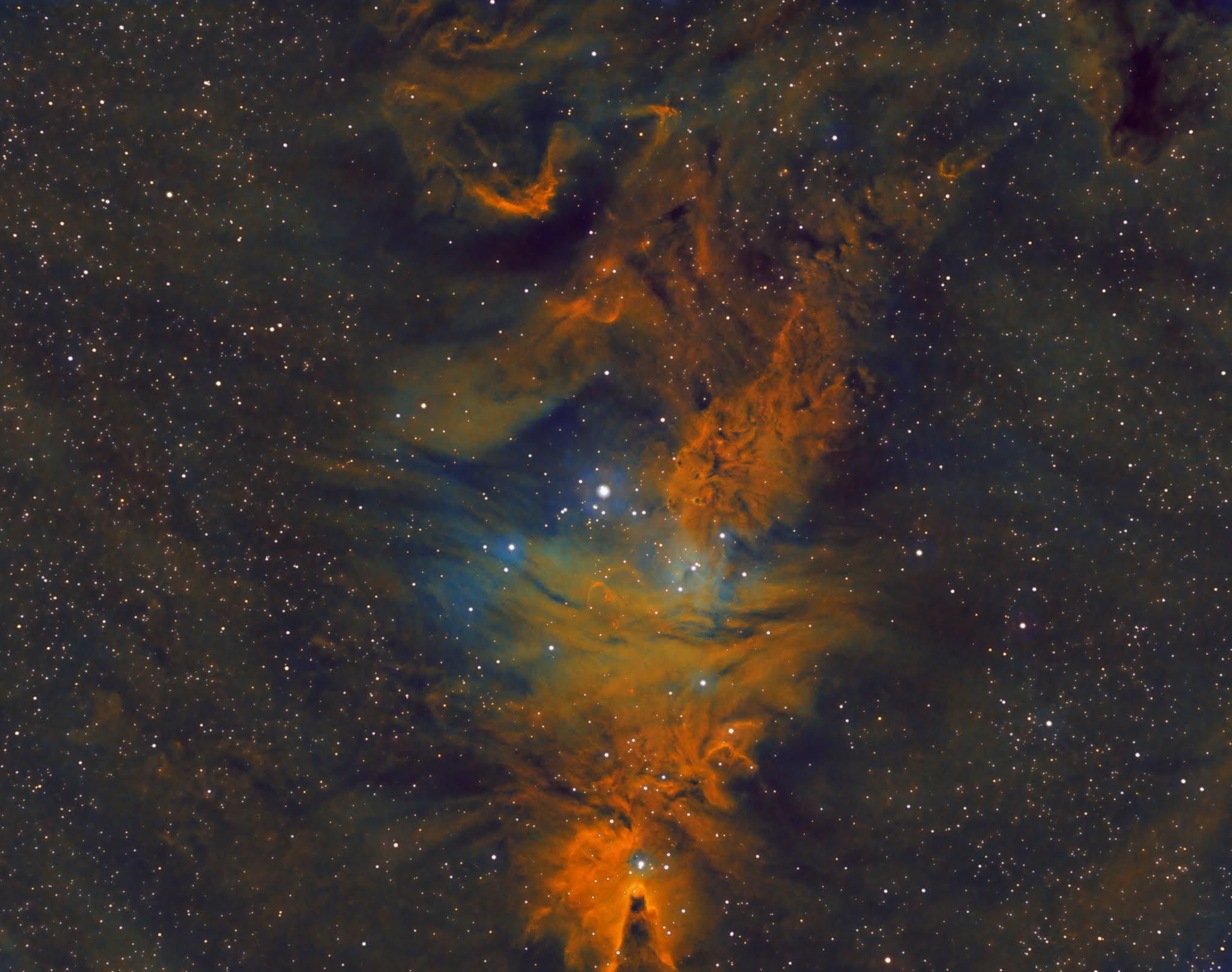 AstroQuest1: NGC 2264 - Cone Nebula & Christmas Tree Cluster