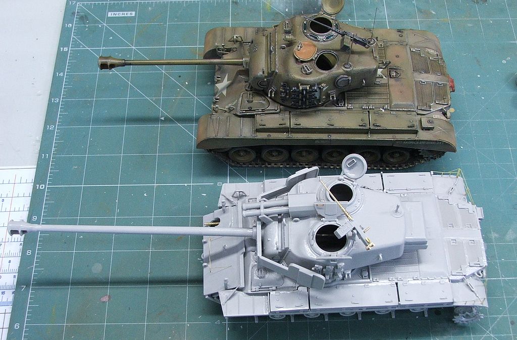 Panzerserra Bunker- Military Scale Models in 1/35 scale: T26E4 Super ...