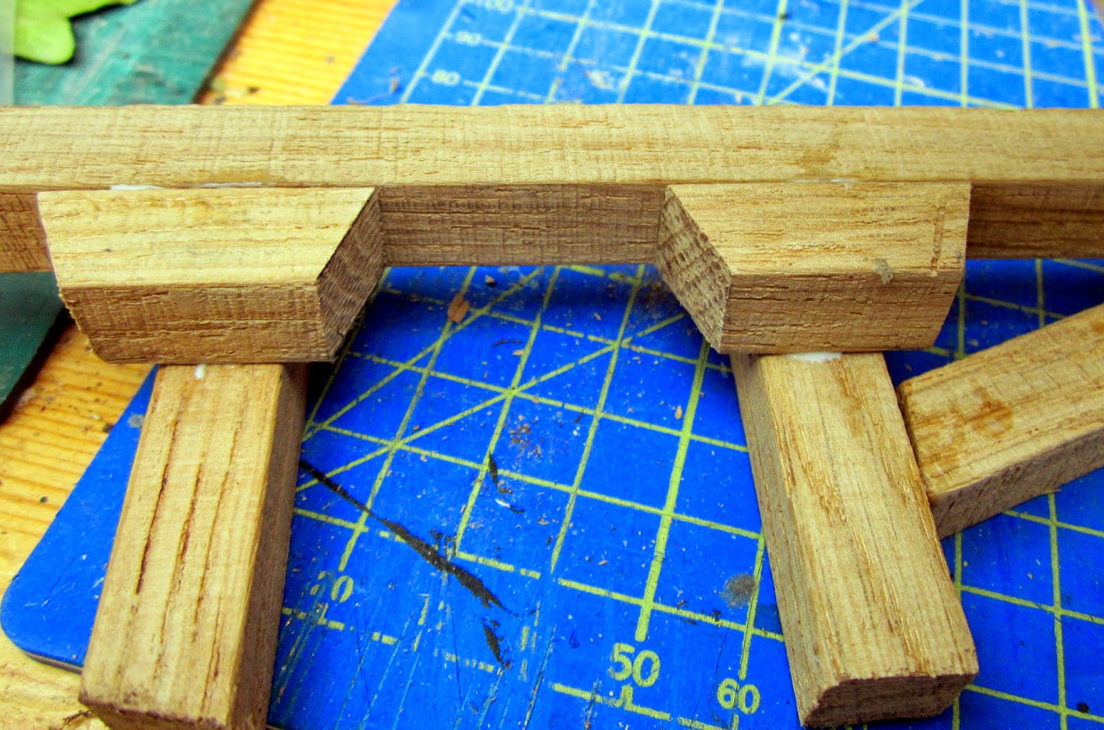 Peckforton Light Railway: How I constructed a small wooden trestle bridge