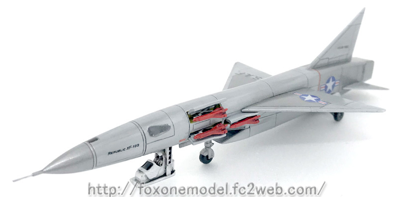 Kampfgruppe 1/144: 1/144 XF-103 High-Speed Interceptor Plane Early ...