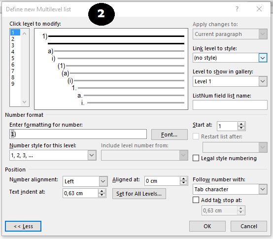 Cara Membuat Penomoran (Bab, Sub Bab) - RumahSolusi