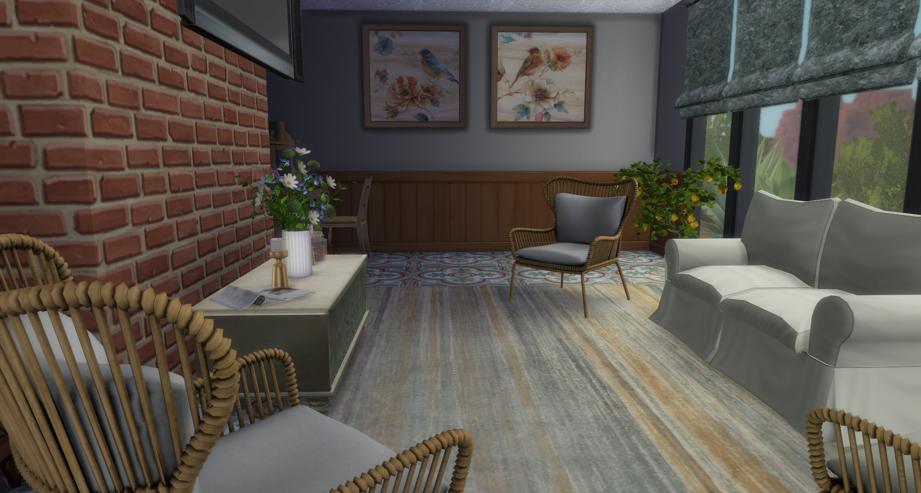 The Sims Powder Room: The Cronhardt