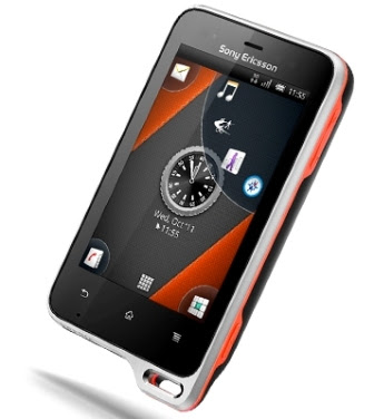 Sony Ericsson Xperia Active Android Smartphone With LED-Backlit LCD Display
