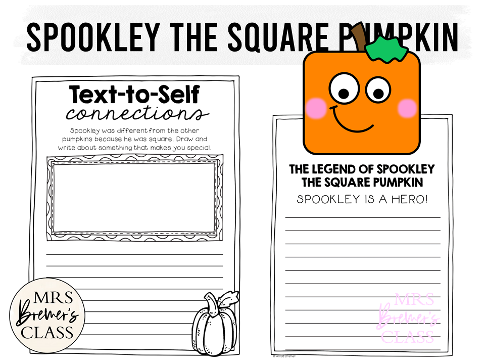 Spookley the Square Pumpkin | Fall Book Activities and Craftivity for ...